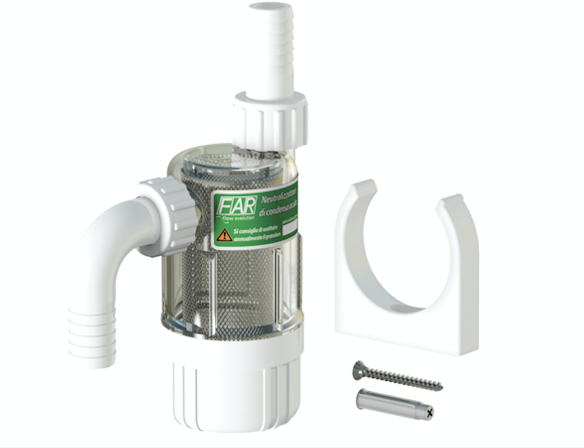 Neutralisant de condensation acide Far Rubinetterie 2400 - Ø 20 | Leroy ...