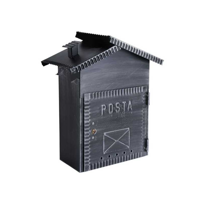 Boîte aux lettres en fer forgé à l'arrière de la maison | Leroy Merlin
