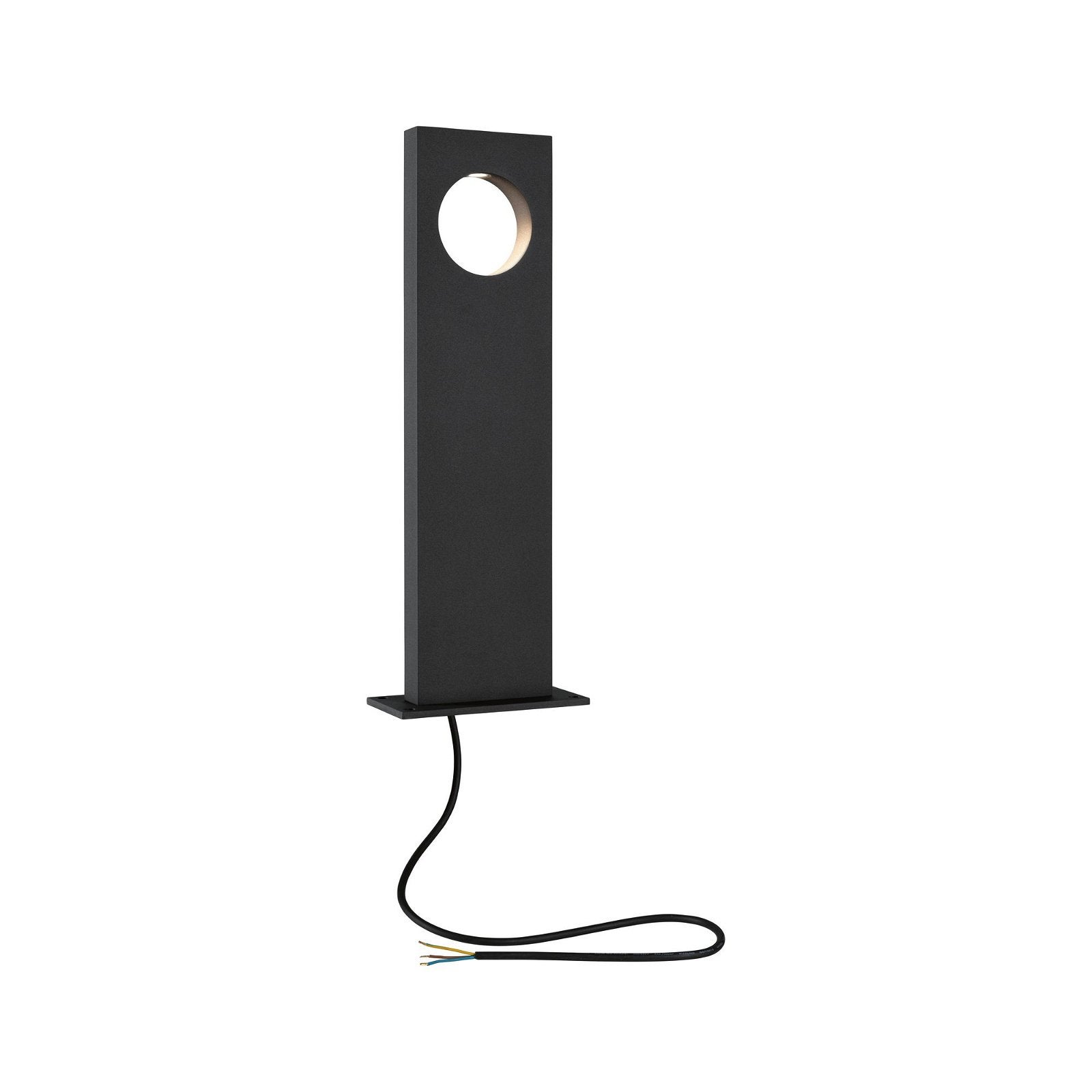 Borne lumineuse LED Ivo IP65 505 mm 3000K 5,5W 150lm 230V Gris ...