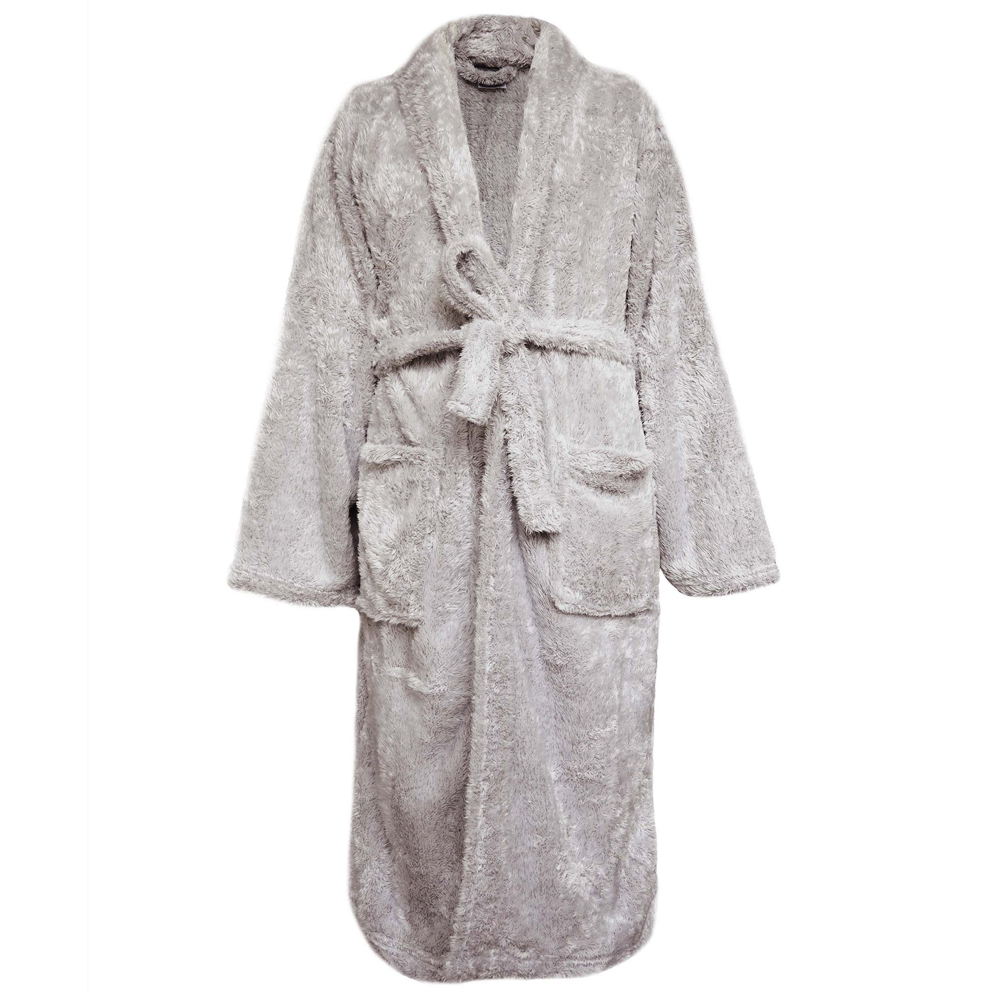 Peignoir col châle adulte HIGHLAND fausse fourrure polyester taille XL ...