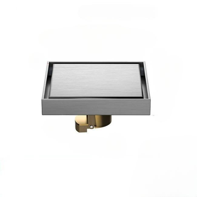 Siphon de sol en acier inoxydable 304 de couleur argentée pour salles ...