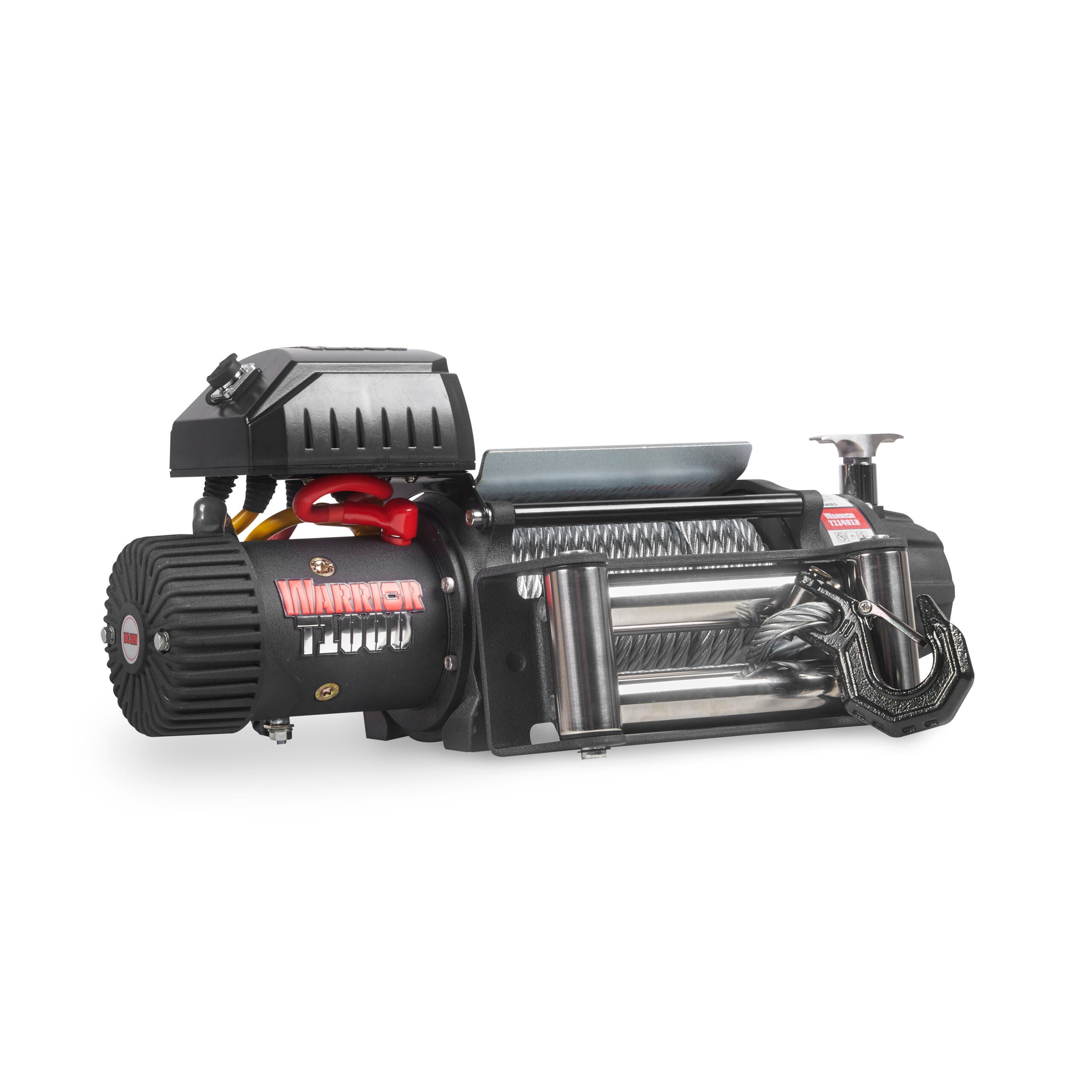 WARRIOR WINCH 14,500 lb 12V - complete with Steel Rope | Leroy Merlin