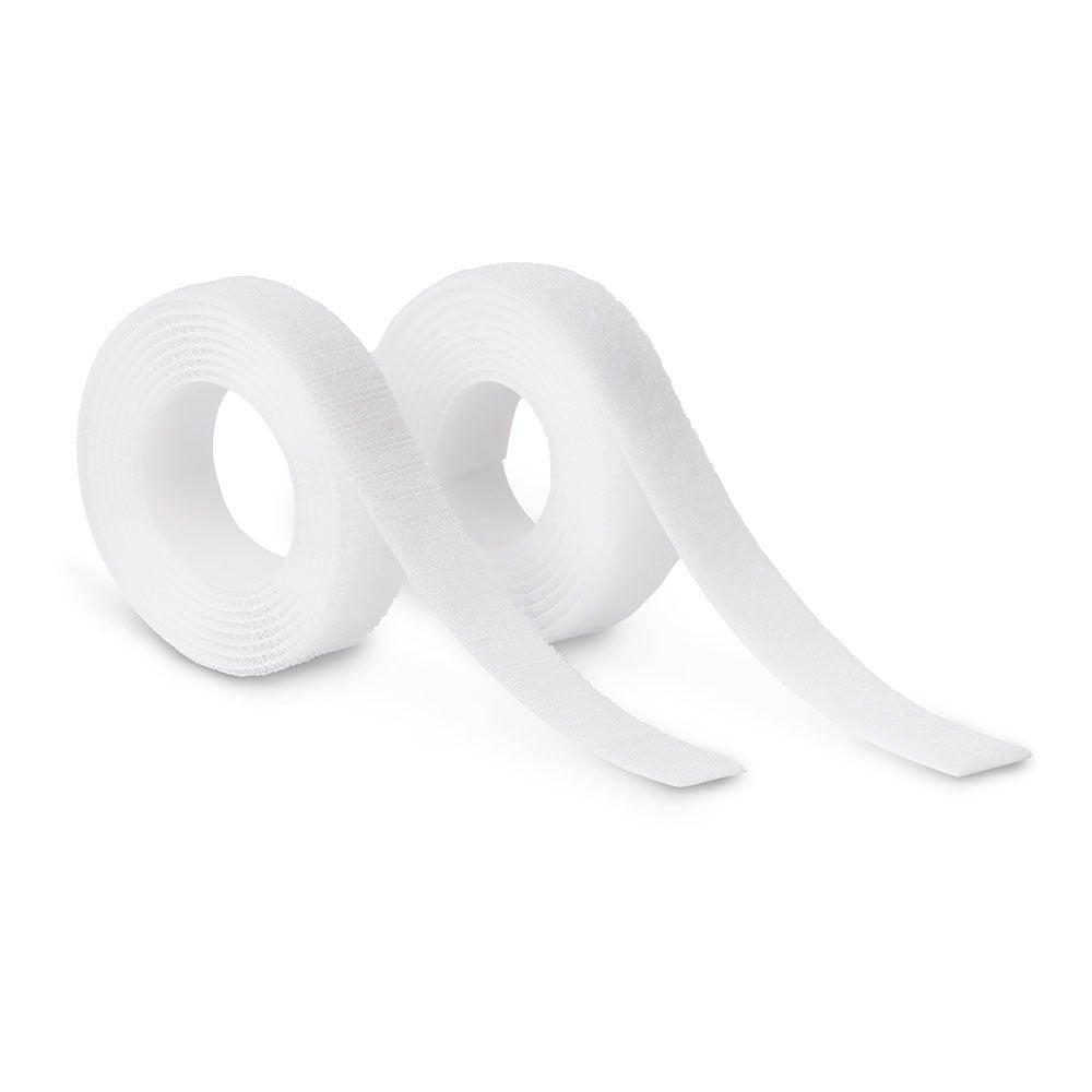 Rollo adhesivo térmico cierre gancho bucle 20mm x 1,5m blanco INOFIX ...