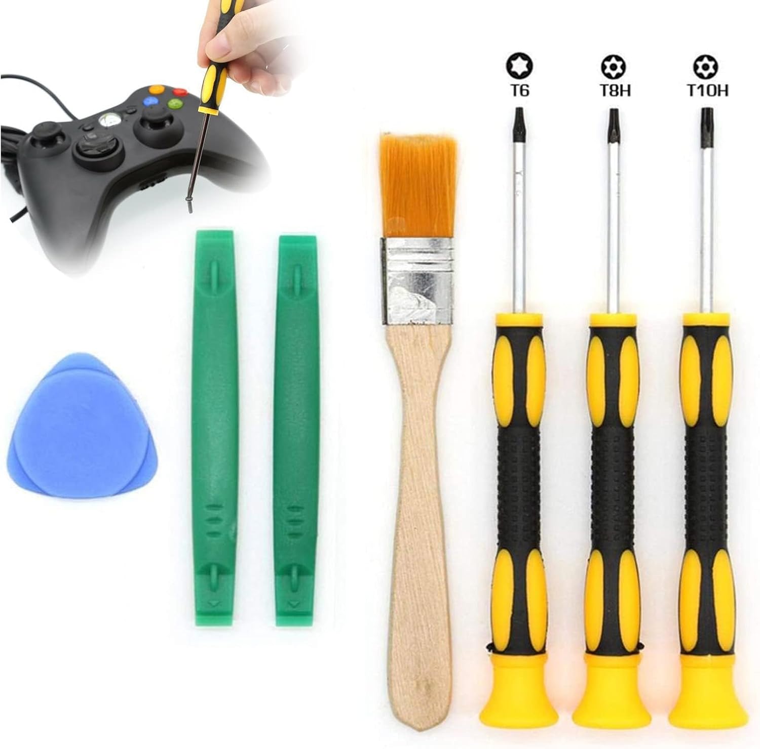 Precision Screwdriver Set, Security T6 T8H T10H Screwdriver Repair Tool ...