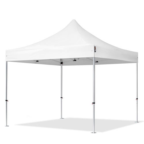 3x3 m Tonnelle Barnum Tente pliante Alu, PES 800, blanc | Leroy Merlin