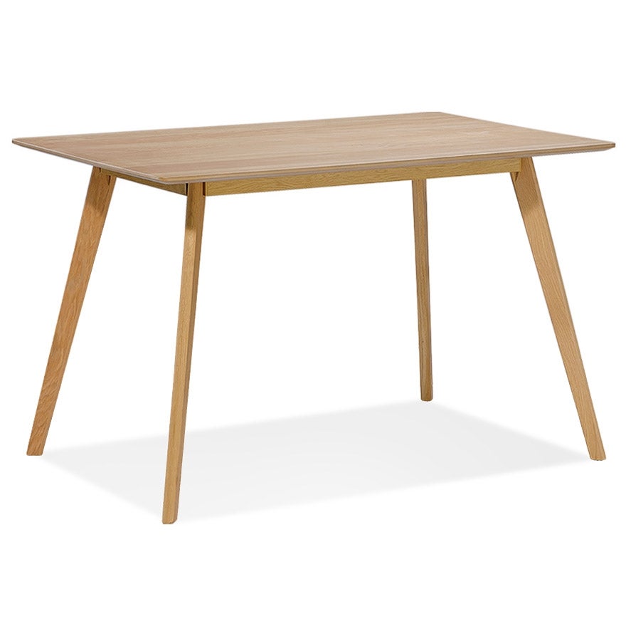 Petite table / bureau design 'MARIUS' en bois finition naturelle ...