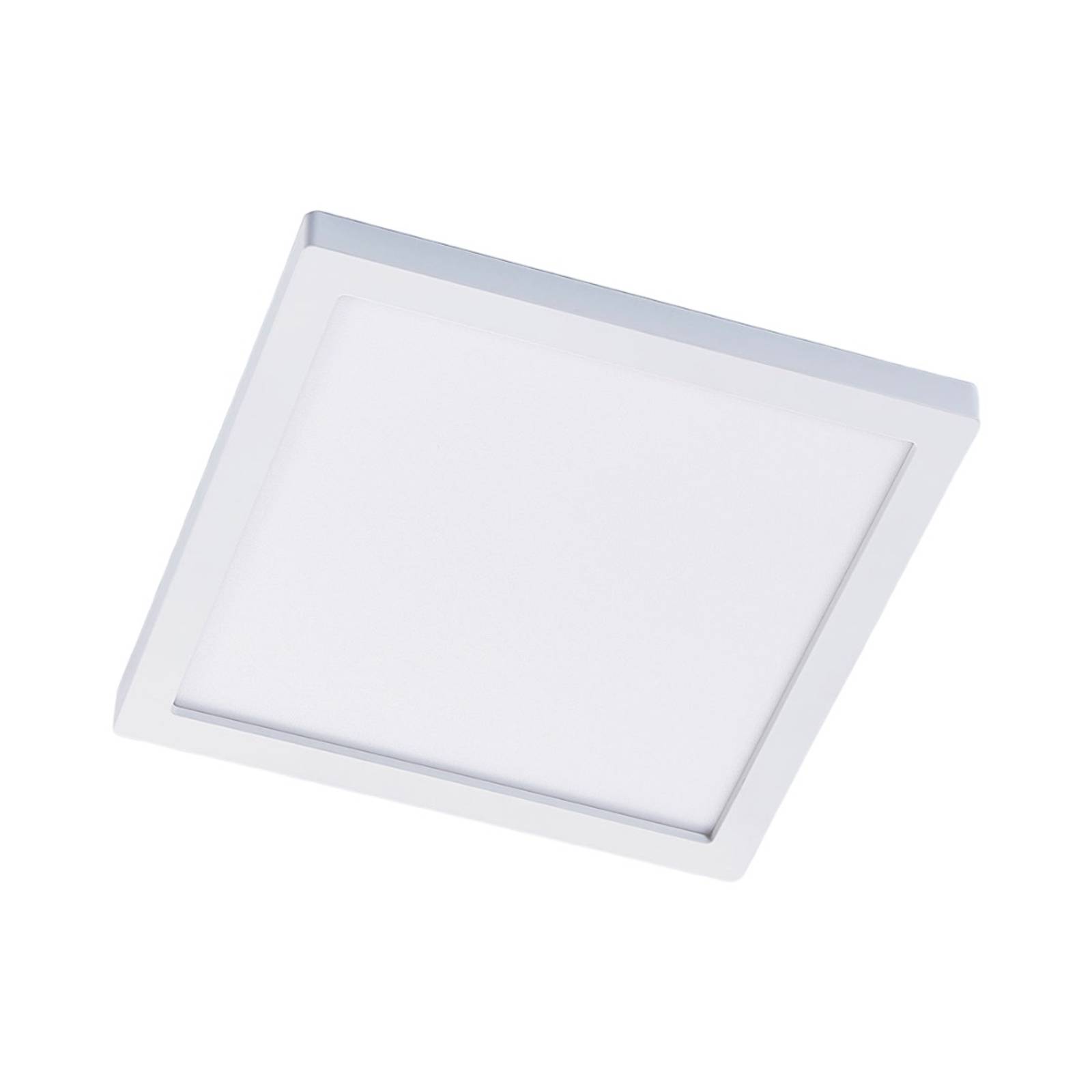 Arcchio Solvie Plafón LED, blanco, angular, 30 x 30 cm, lámpara LED, plafón LED, lámpara de ...