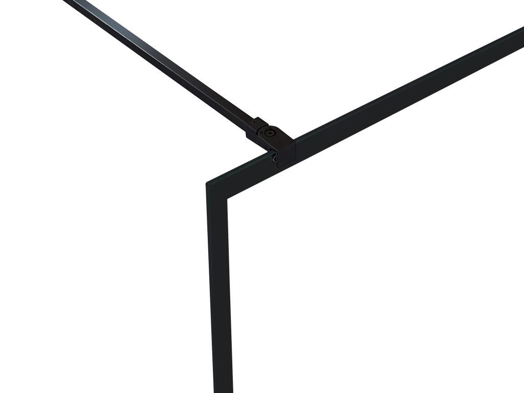 Mampara de ducha tipo italiano de estilo industrial INAYA - 140 x 200 cm | Leroy Merlin