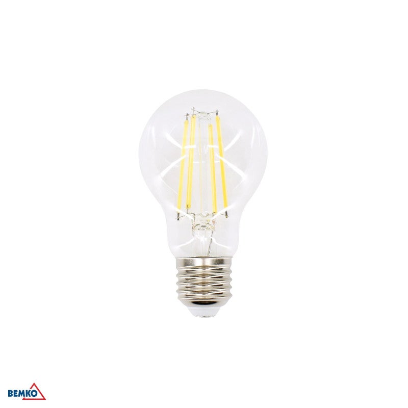 Ampoule LED Filament E27 - 7,5W - 1055lm - 4000K - Blanc Naturel - A60 - 320° | Leroy Merlin