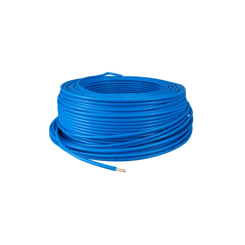 Monoconductor de cable Rigide 6mm2 Monobrin - Bobina azul 100m | Leroy ...