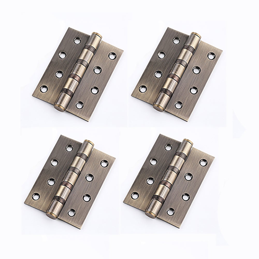 Charnière, 2 Pièces Charnières de Porte en Acier Inoxydable 100 x 80 mm ...