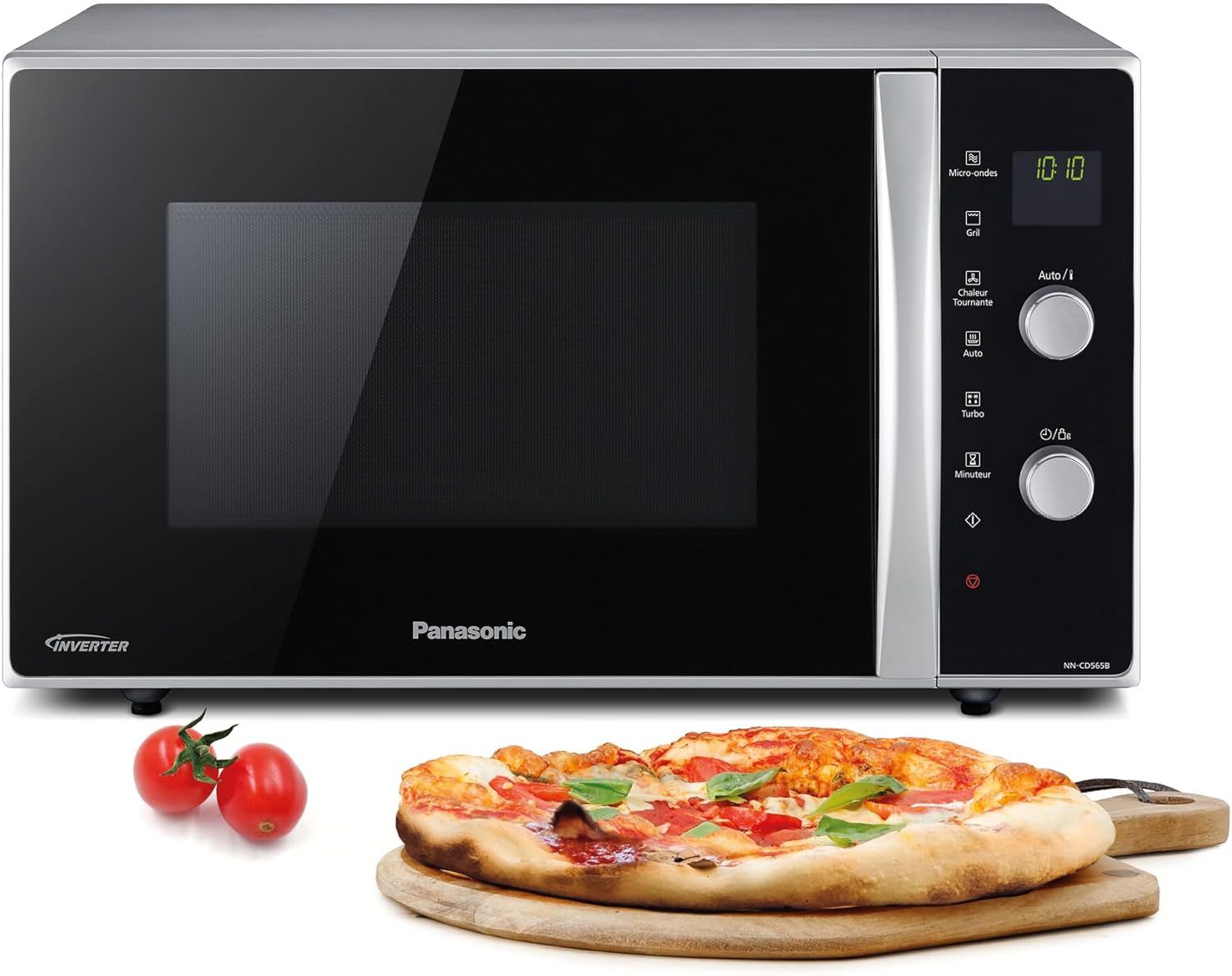 Four 3 en 1 Combiné, 27 L, Inverter, Chaleur à 100-220°C, Gril Quartz ...