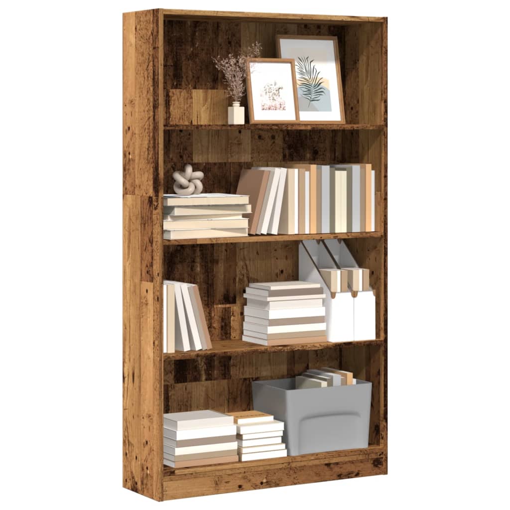 Libreria in legno vecchio 80x24x143 cm in derivati del legno | Leroy Merlin