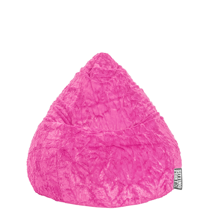 Pouf Fluffy L Rose | Leroy Merlin