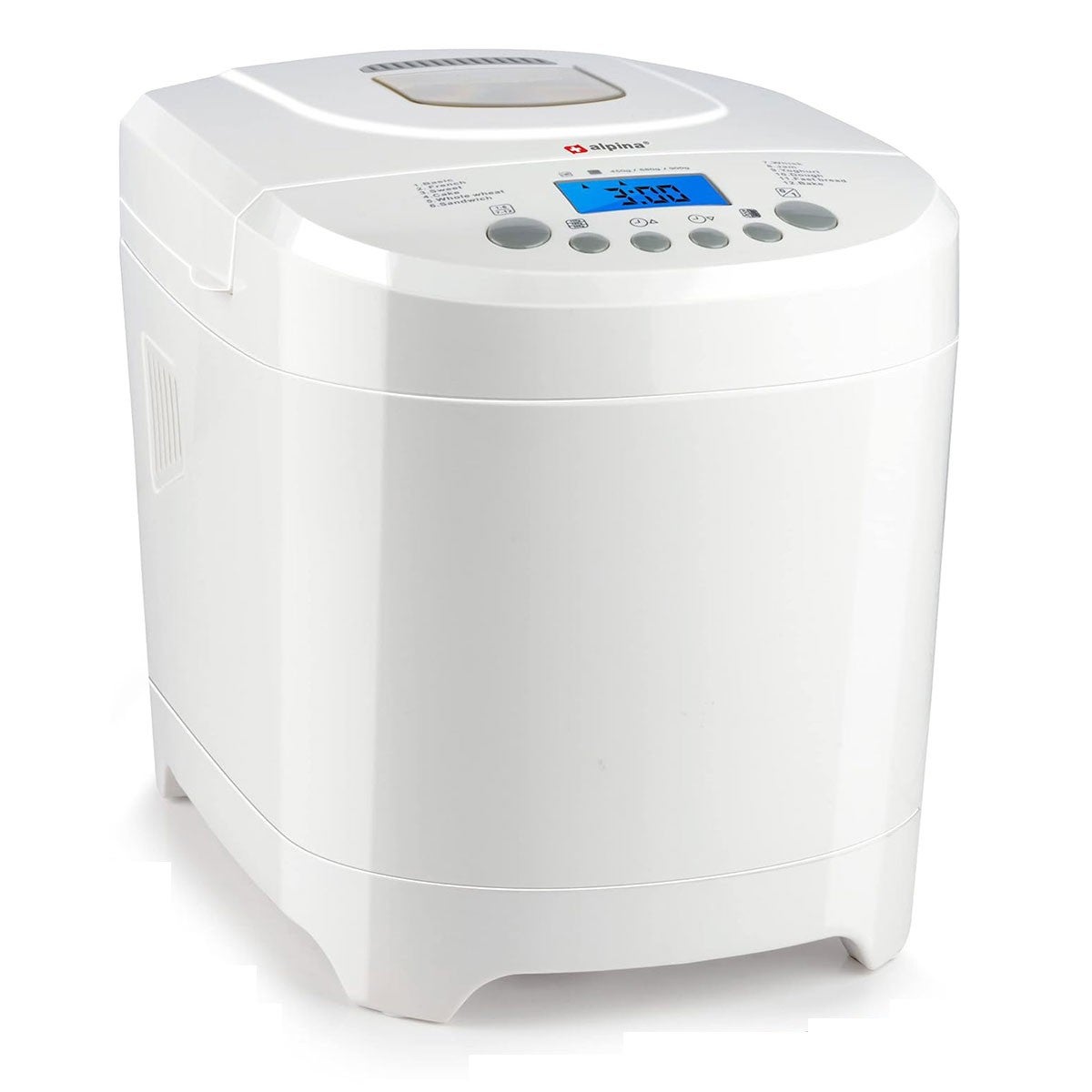 Machine à pain 600W 2L 12 programmes Minuterie Ecran LCD Petit et grand ...