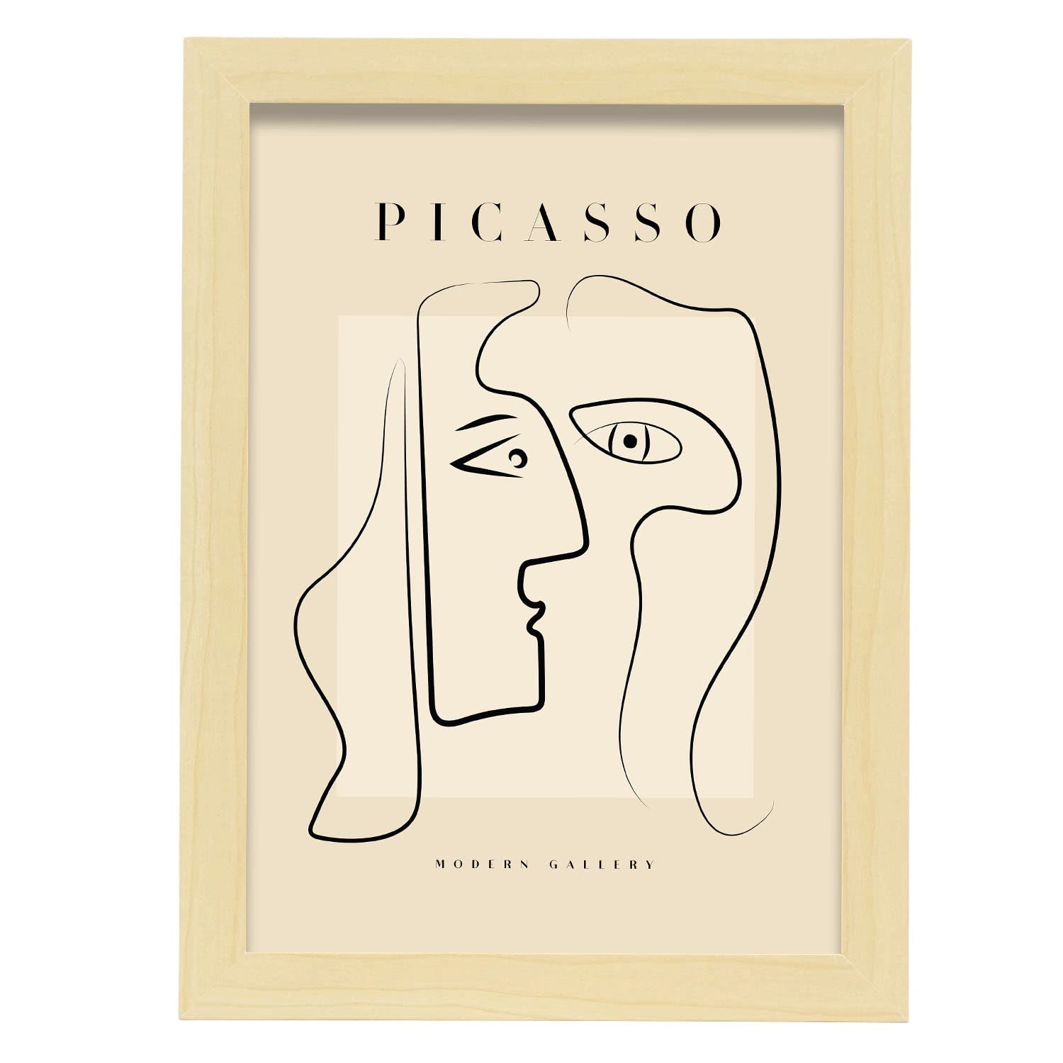 Nacnic Affiche De La Collection Picasso 50 Illustrations Dans Le ...