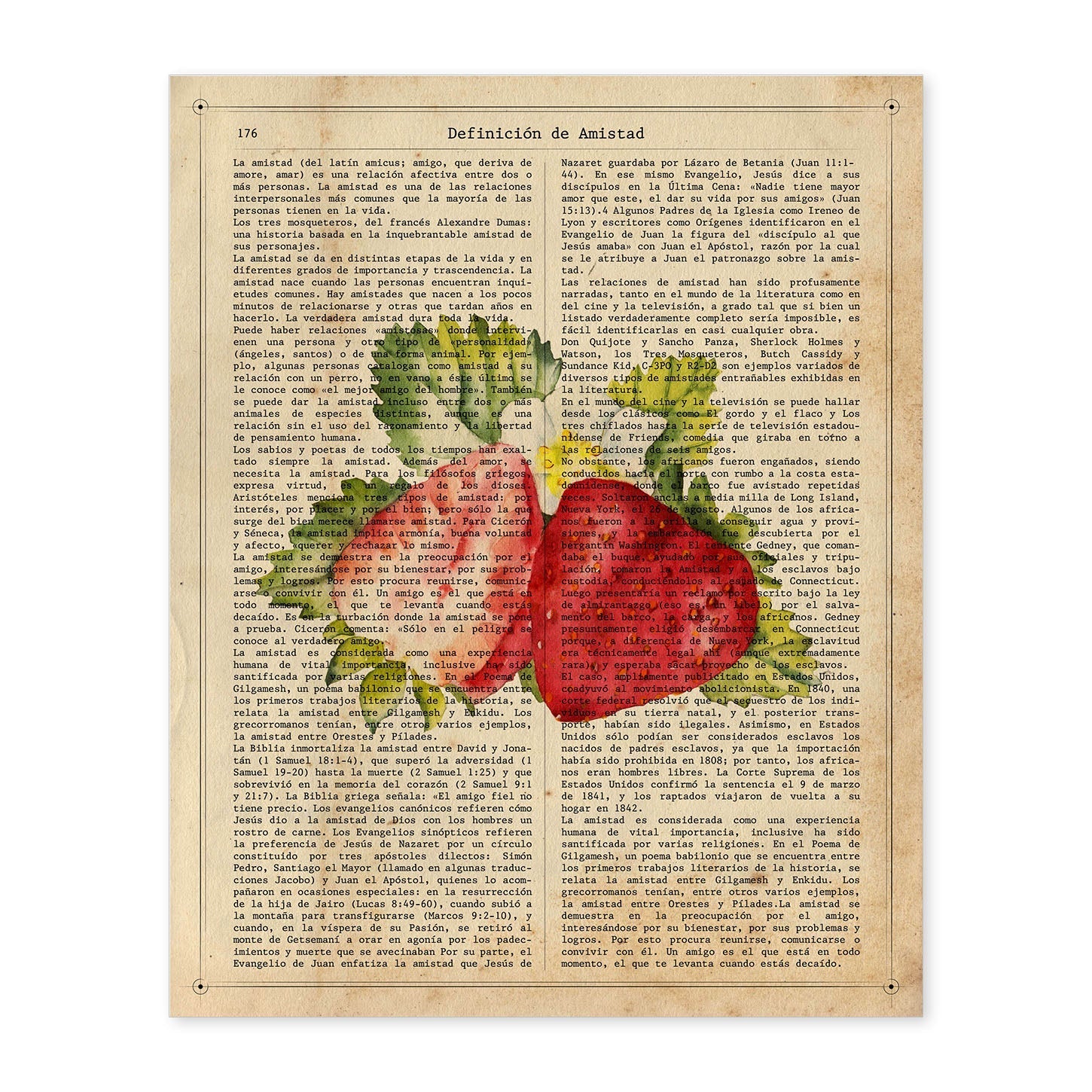 Poster Di Frutta Con Testo. Apri Il Foglio Di Fragole Con Immagini Di ...