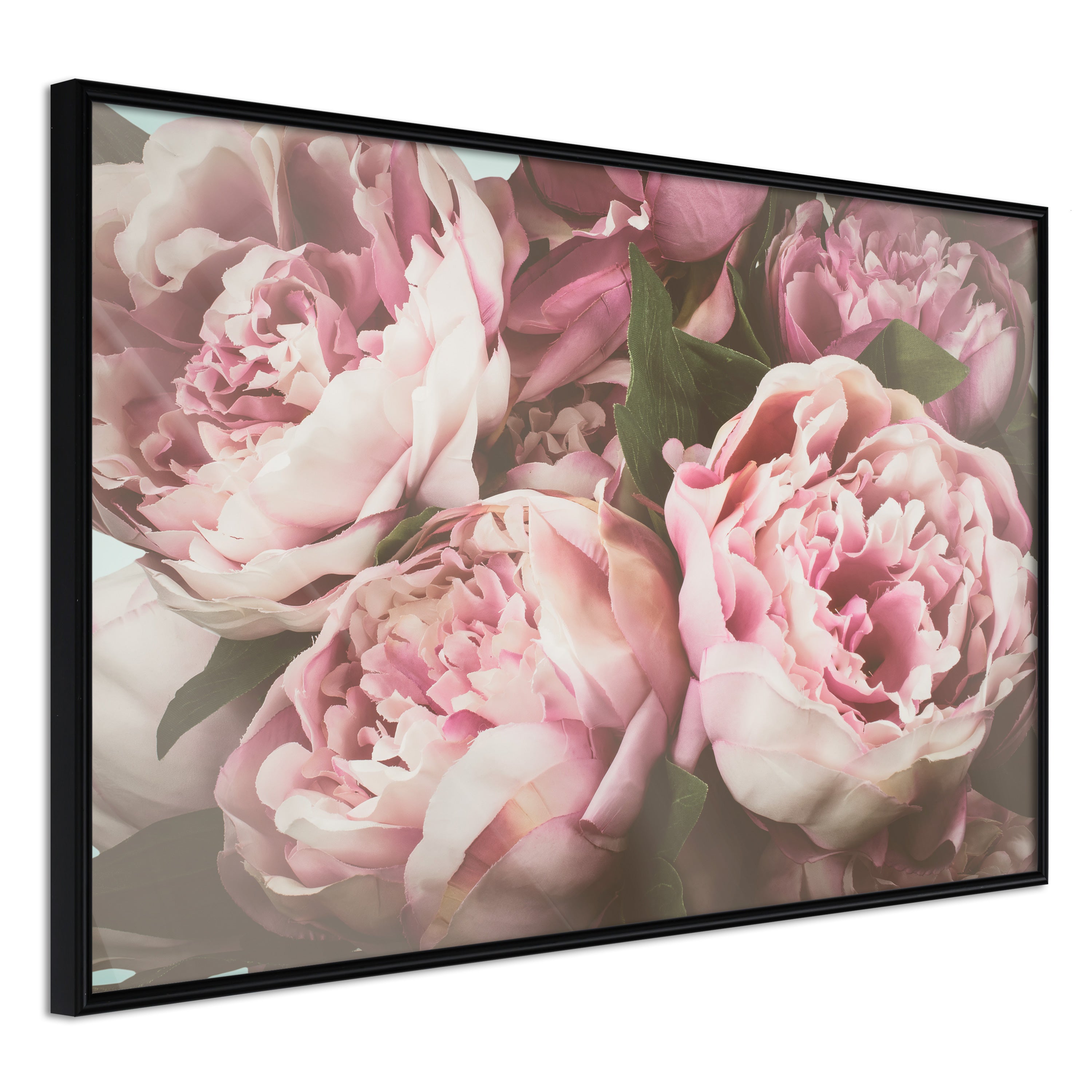 Poster et affiche - Pastel Peonies - 90x60 | Leroy Merlin