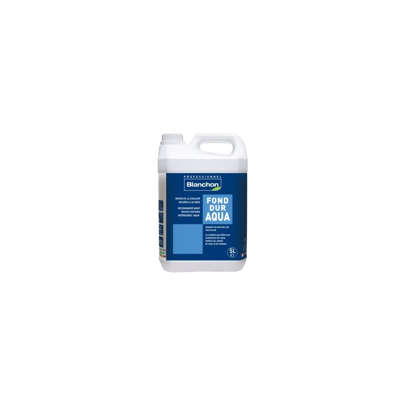 Fond dur Aqua-Polyuréthane incolore bidon de 5 litres | Leroy Merlin