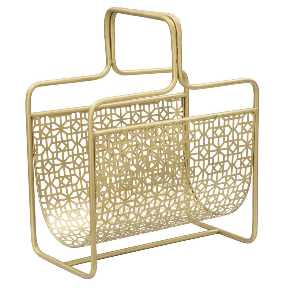 Porta Revistas MF334, Metal, Oro, Seven Design | Leroy Merlin