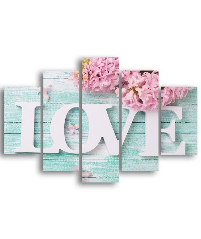 Tableau Saint-valentin Multicouleur - 95 X 0,3 X 60 Cm - Homemania ...