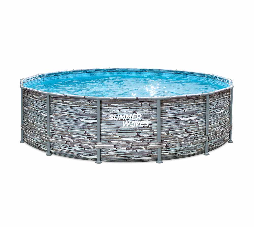 Summer Waves Elite Frame Pool | Piscine hors sol ronde | Kit complet ...