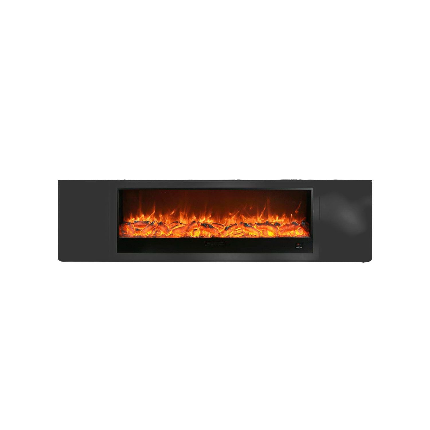 Sined Vulture Meda 150 Black Mobile Kit: 1500W Electric Fireplace, In ...