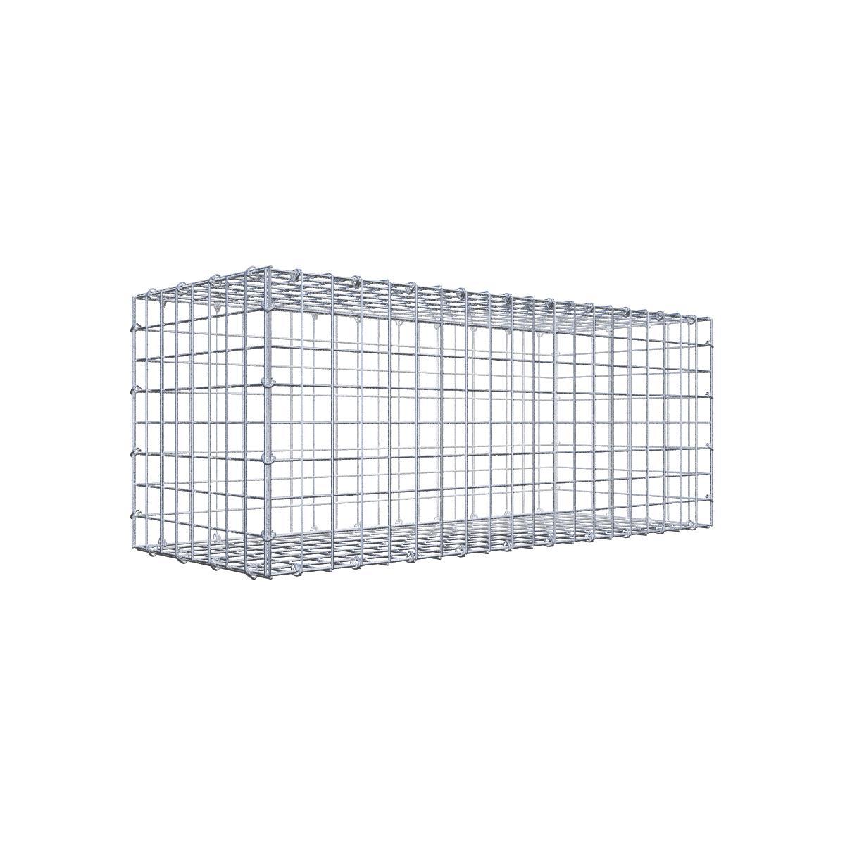 Gavión 100 cm x 40 cm x 40 cm (L x H x P), mailles 5 x 5 cm, Anillo en C - Ø4mm Al. Galv ...