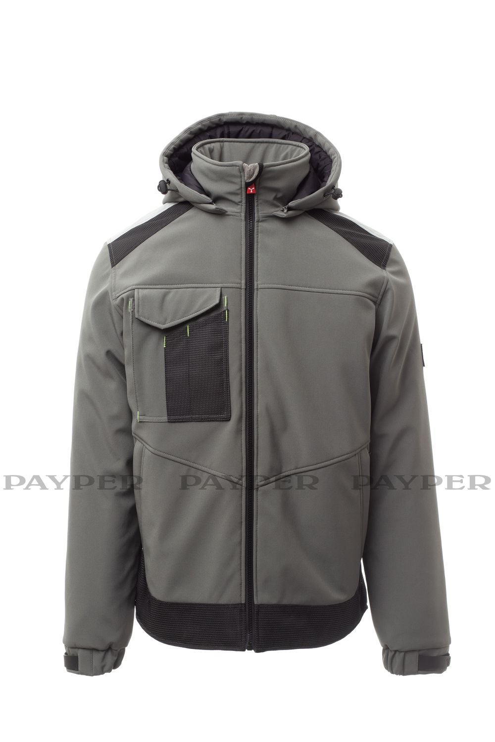 Veste soft-shell rembourrée pour homme avec capuche, PERFORMER PAD de ...