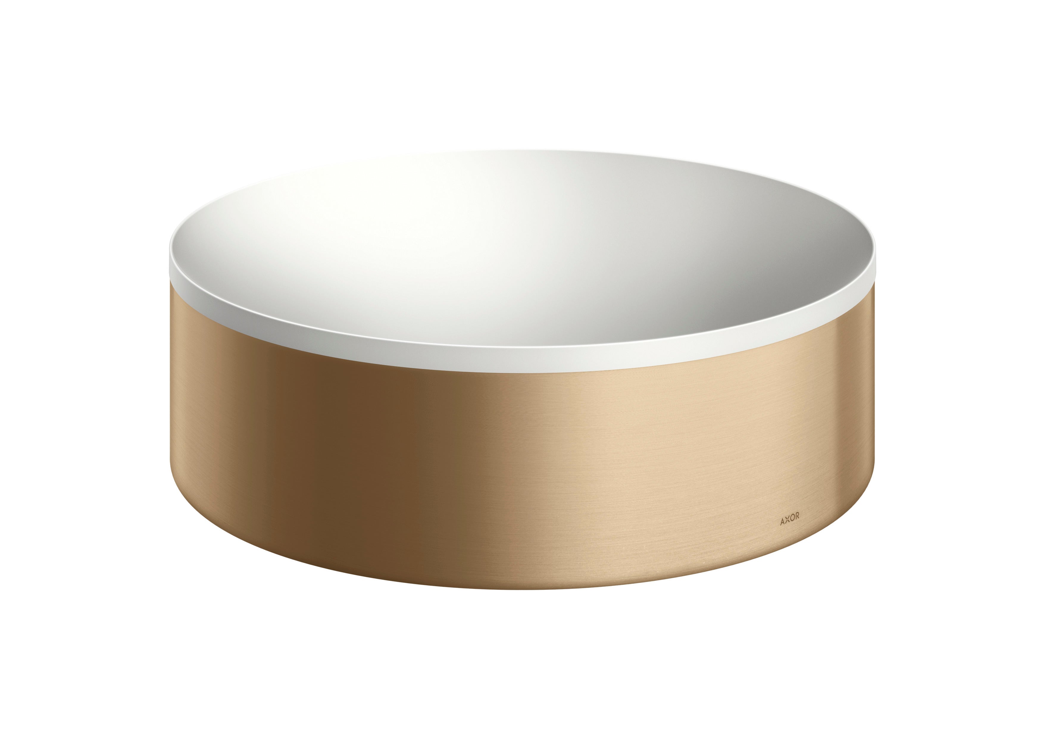 Hansgrohe AXOR Suite lavabo à poser, rond, D 300mm, avec cadre métal ...