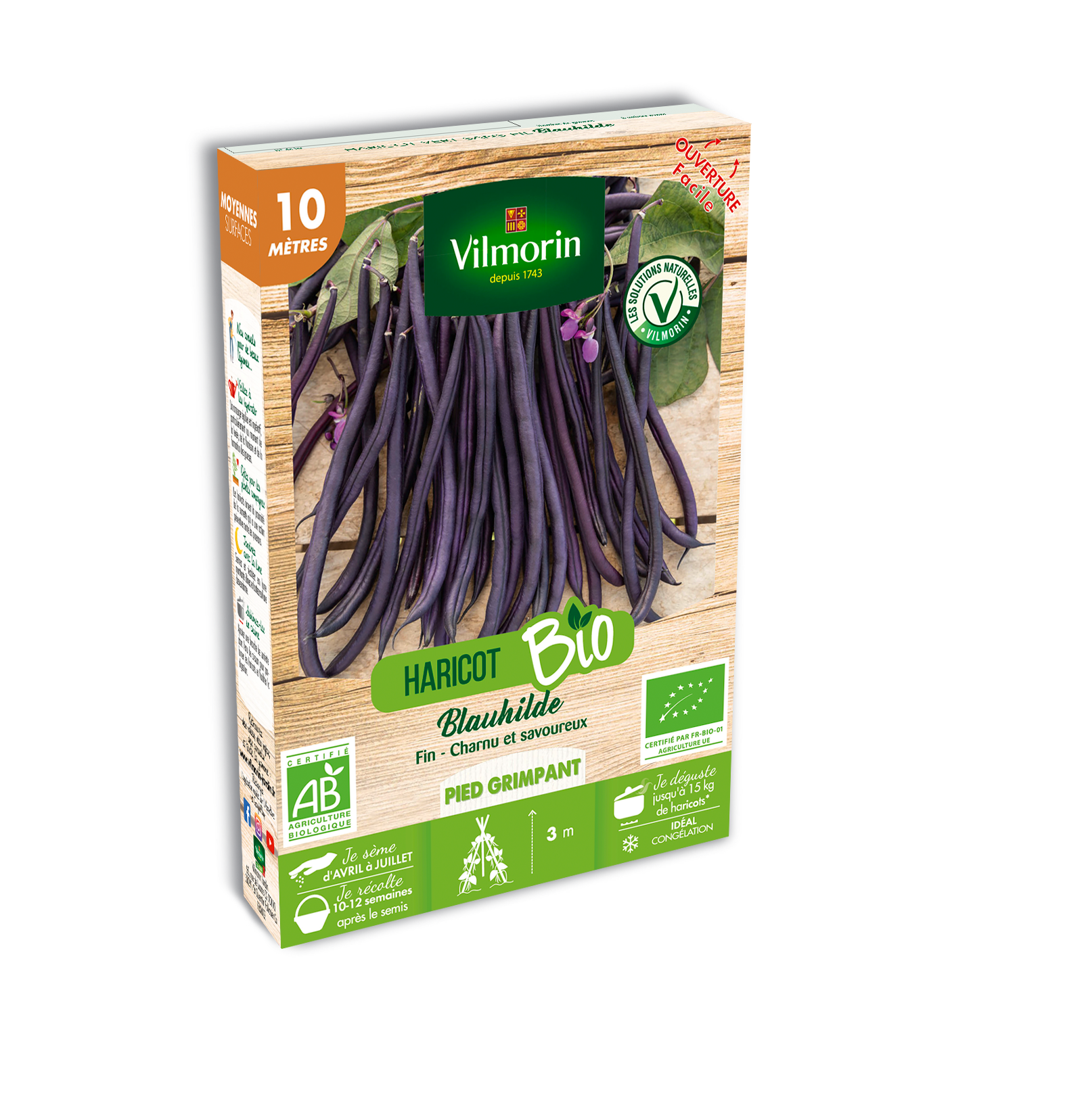 Haricot Blauhilde - BIO | Leroy Merlin