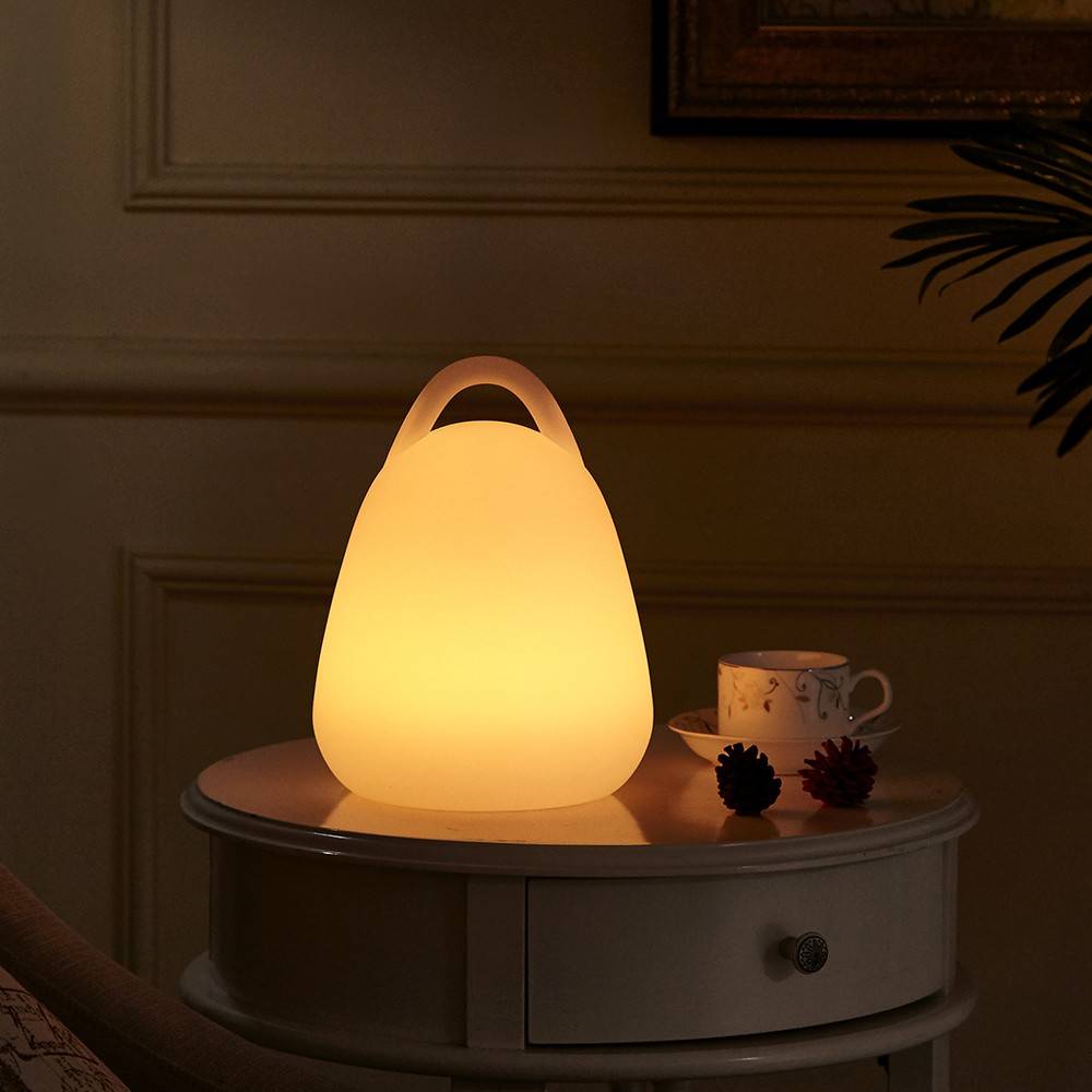 Lampe de table LED sans fil 2.4W- RGBW - Rechargeable - IP65 | Leroy Merlin