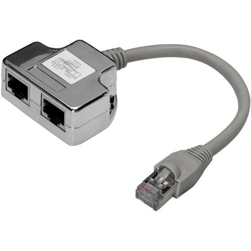 Digitus RJ45 réseau informatique Adaptateur CAT 5, CAT 5e [1x RJ45 mâle ...