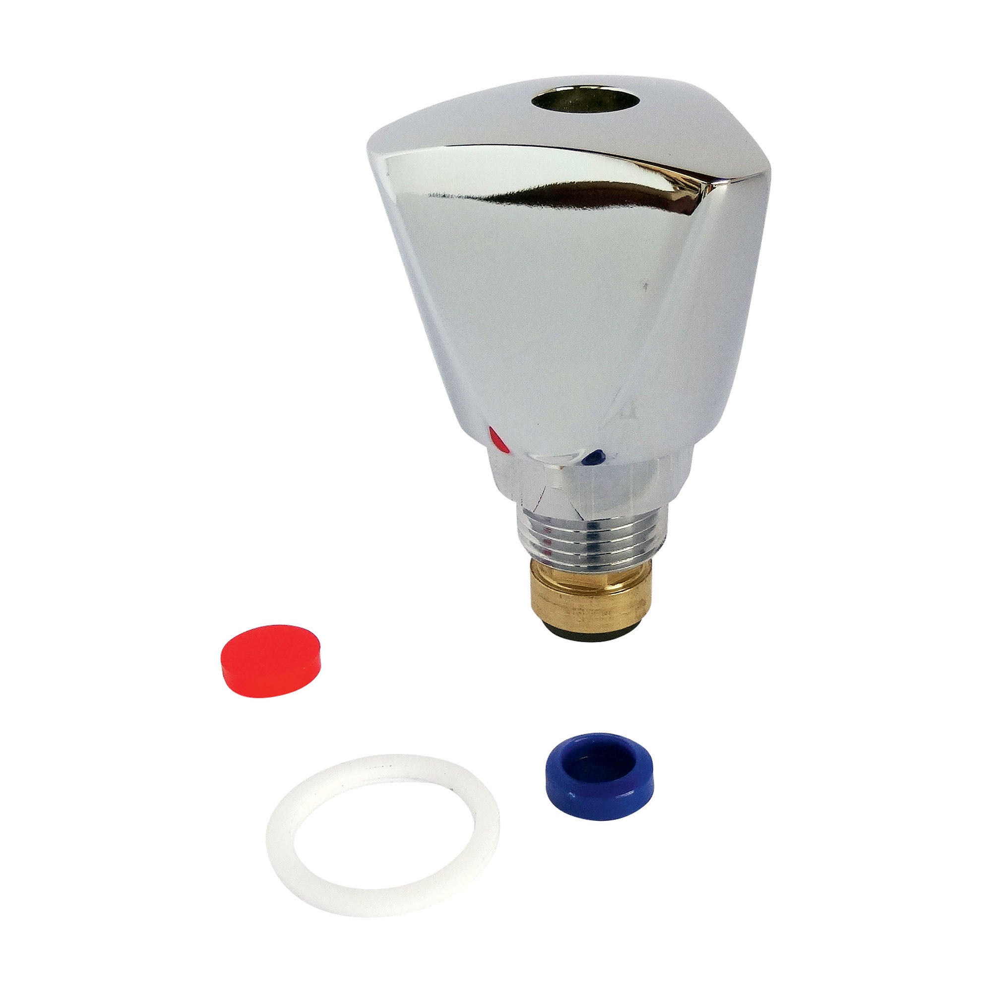 Cabeza universal crucero latón cromado- M18/150 | Leroy Merlin