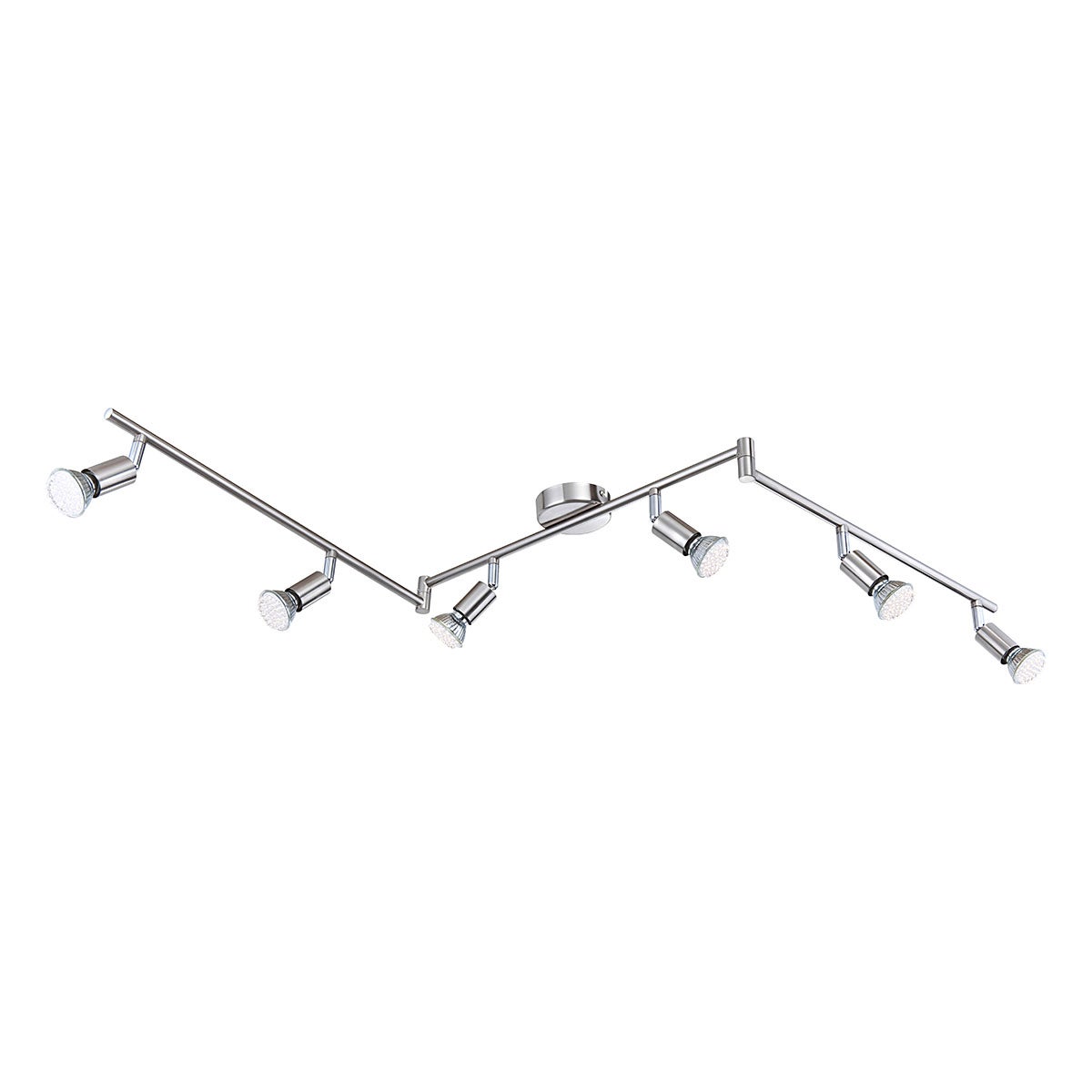 Globo - spot - Matrix - nickel - métal - spot en saillie - GU10 - 57991 ...