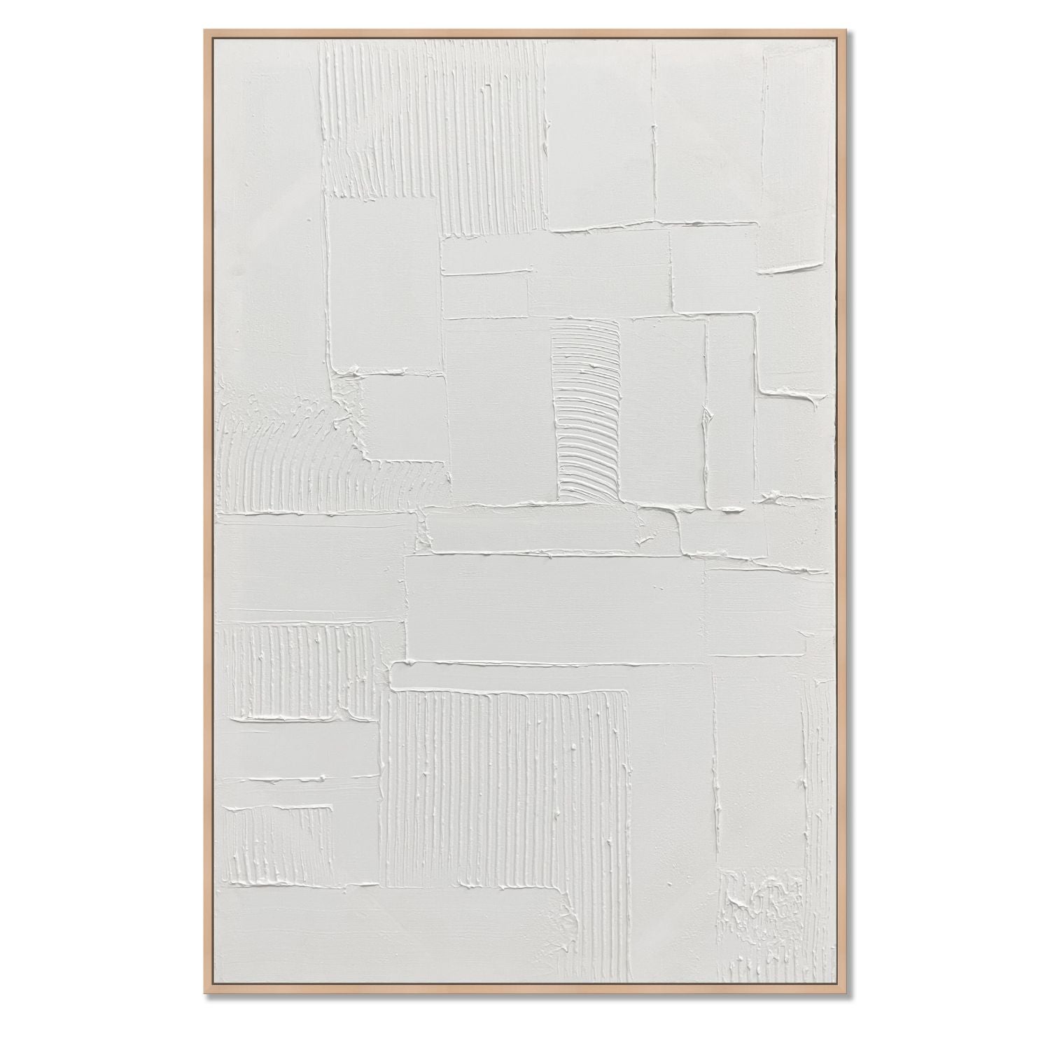 DekoArte - Tableau decoration murale salon avec relief LUMINA 90x60cm ...