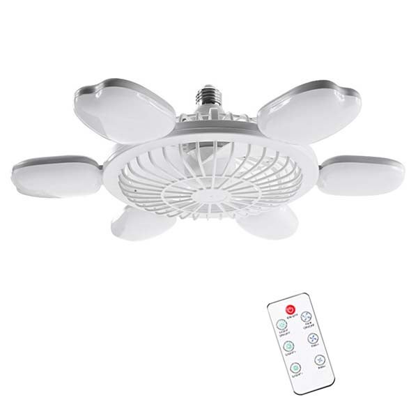 Ventilateur Plafond [6 Pales/6 Vitesses] - Lumière Dimmable RGB ...
