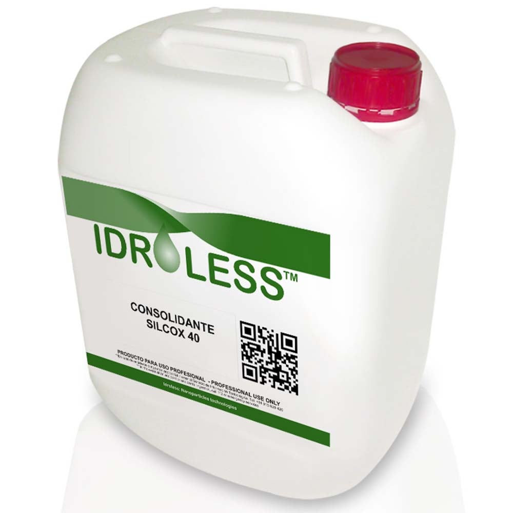 Consolidante Anti-Polvo Silcox 40 (5 litros) - Compacta paredes y muros ...