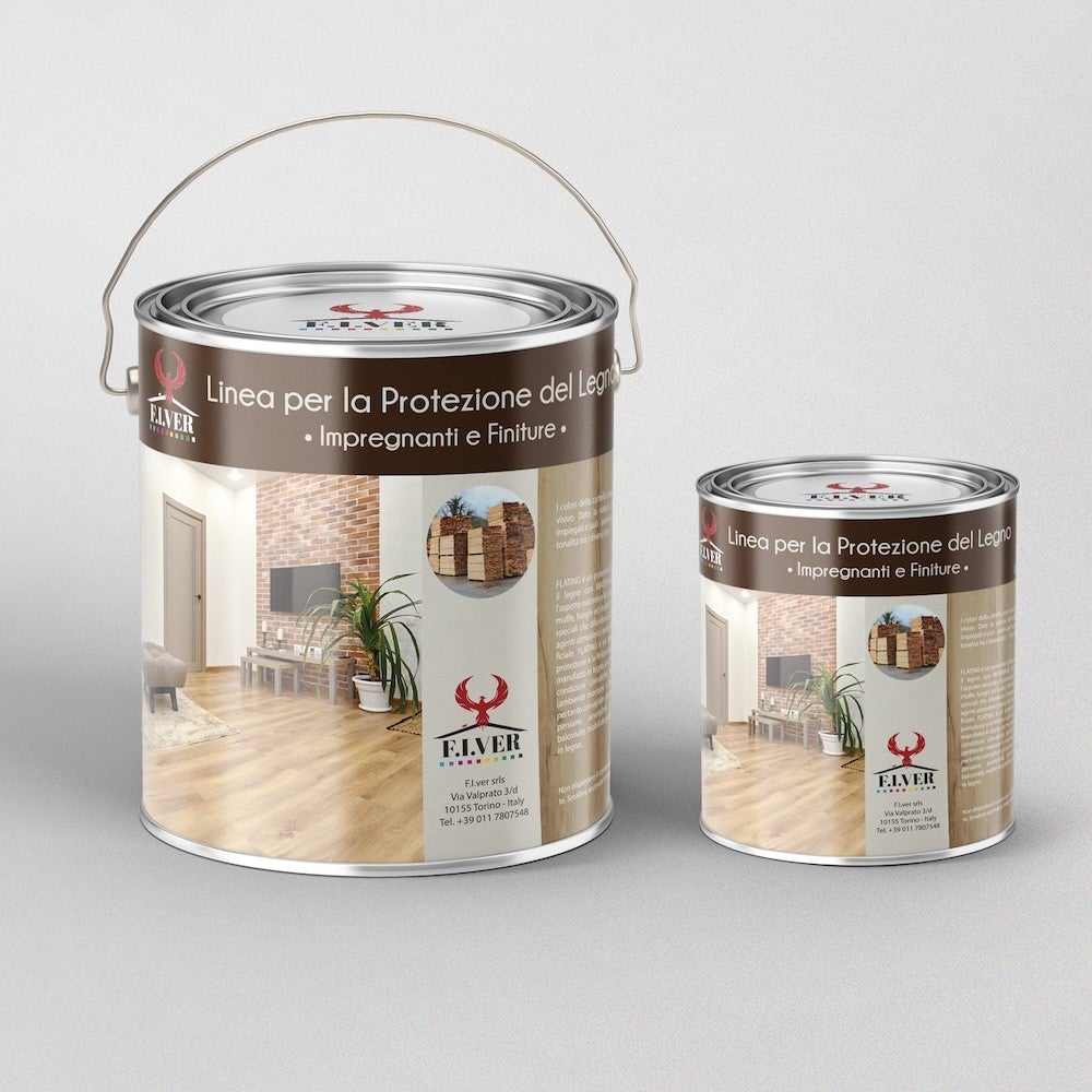 Flatting Solvente per Legno Ferro e Plastica - 2,5 - Trasparente ...
