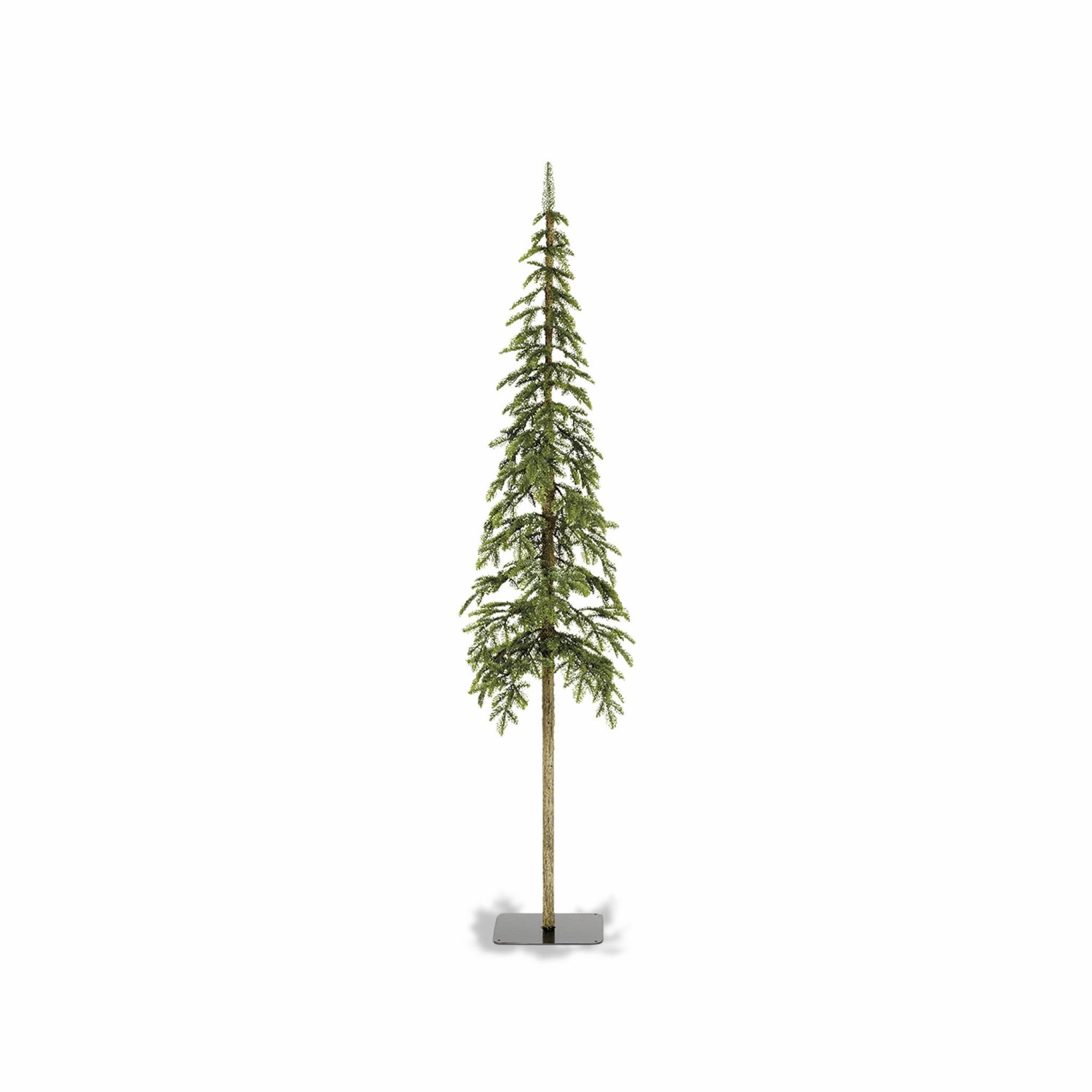 Arbre artificiel de 120cm. fin. cime conique - Alberta - sapin long ...