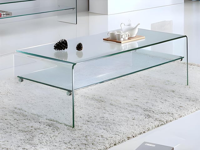 Table basse transparente plexiglass au meilleur prix | Leroy Merlin