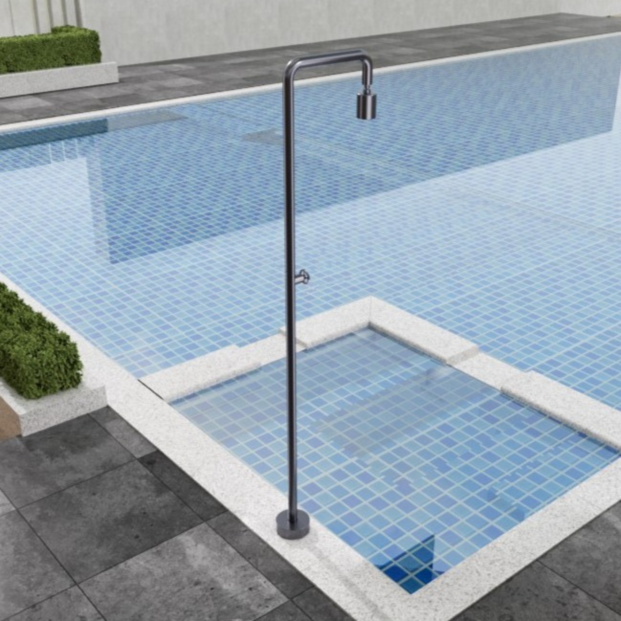 IMEX - Ducha Piscina Exterior Acero S.316 | Ducha Terraza Exterior con ...