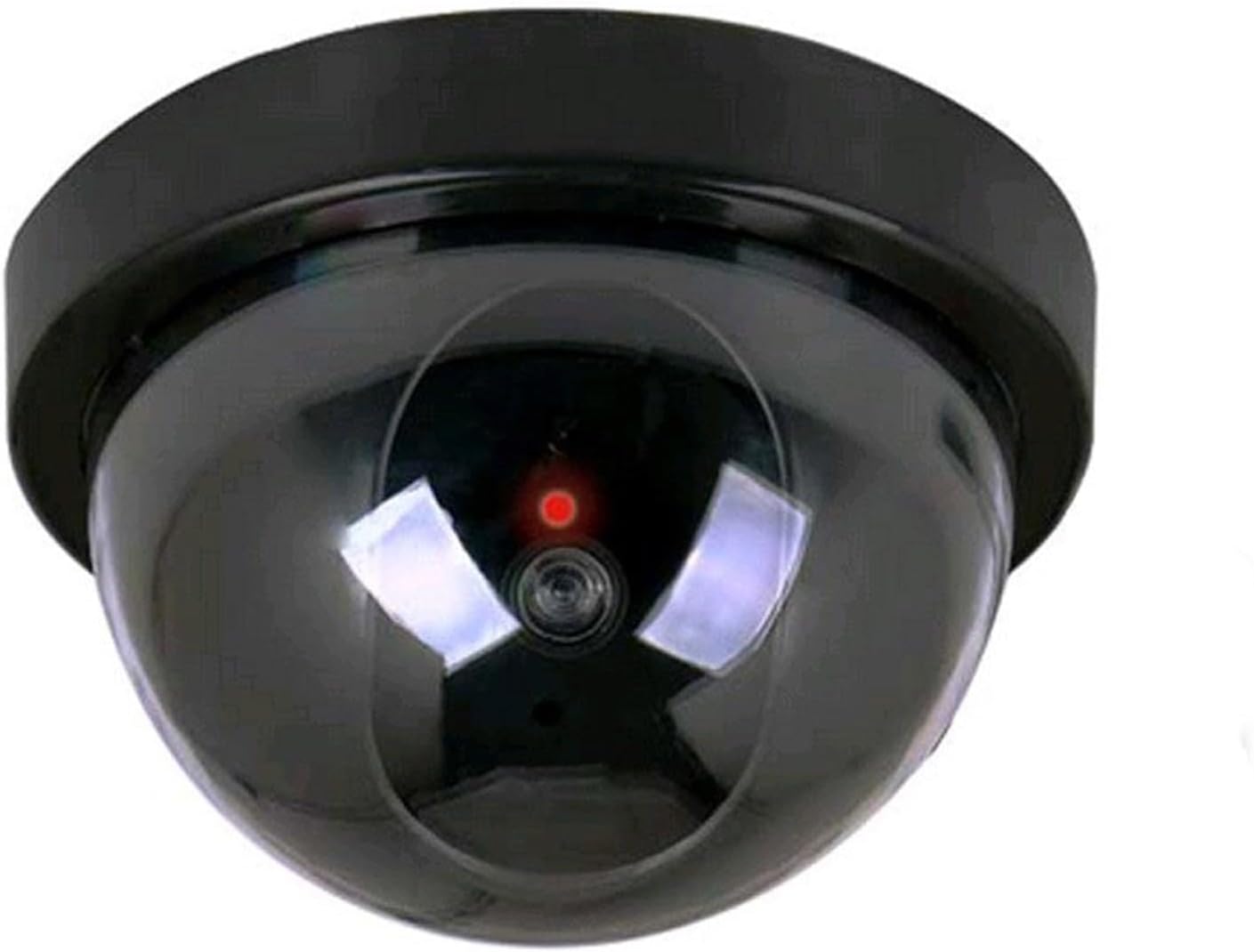 Cámara ficticia con flash LED, adecuada para vigilancia de seguridad ...