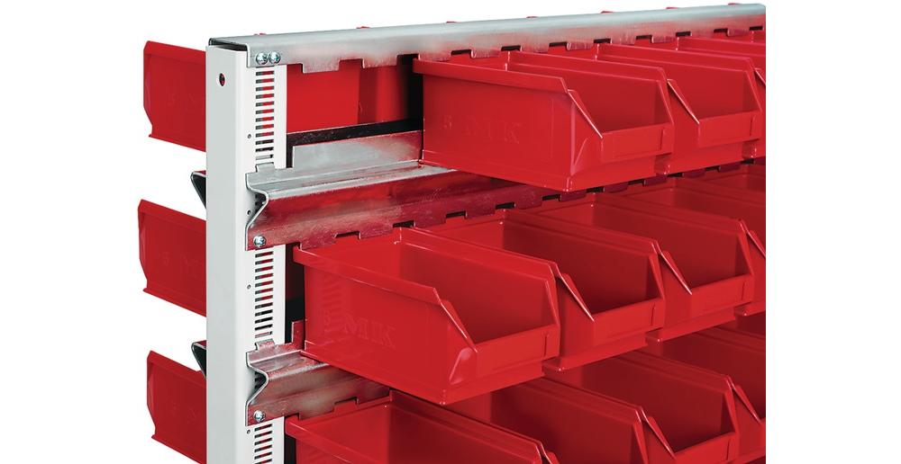 MAUSEr Rail d'accrochage longueur 1010 mm galvanisé adapté à étagère ...