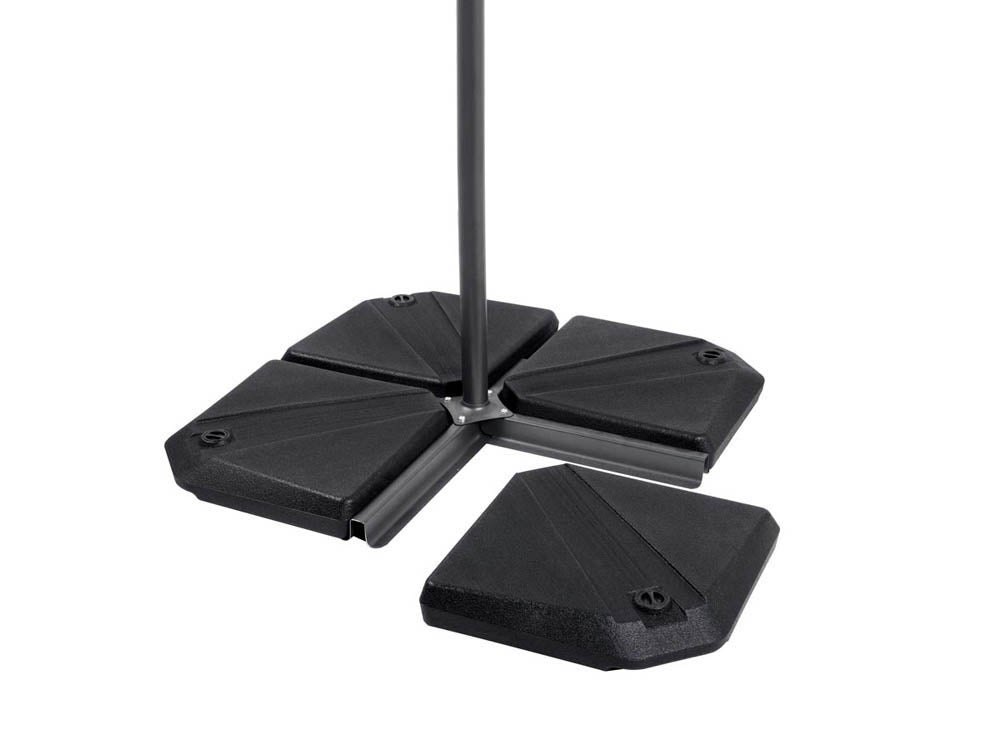 Dalle parasol déporté à remplir - Anthracite - Eda | Leroy Merlin