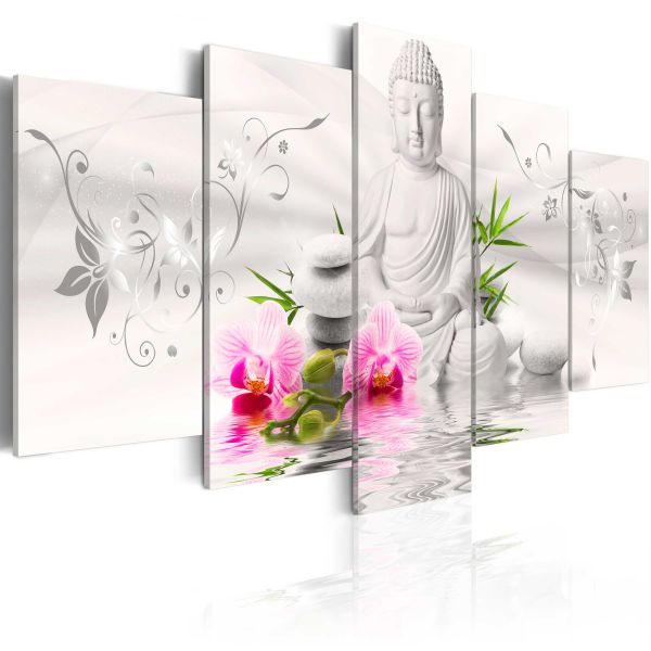 Tableau Zen Pearl Buddha 200x100 cm | Leroy Merlin