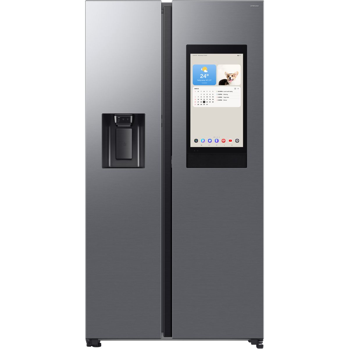 Réfrigérateur Américain SAMSUNG RS90F66BET Bespoke AI Family | Leroy Merlin