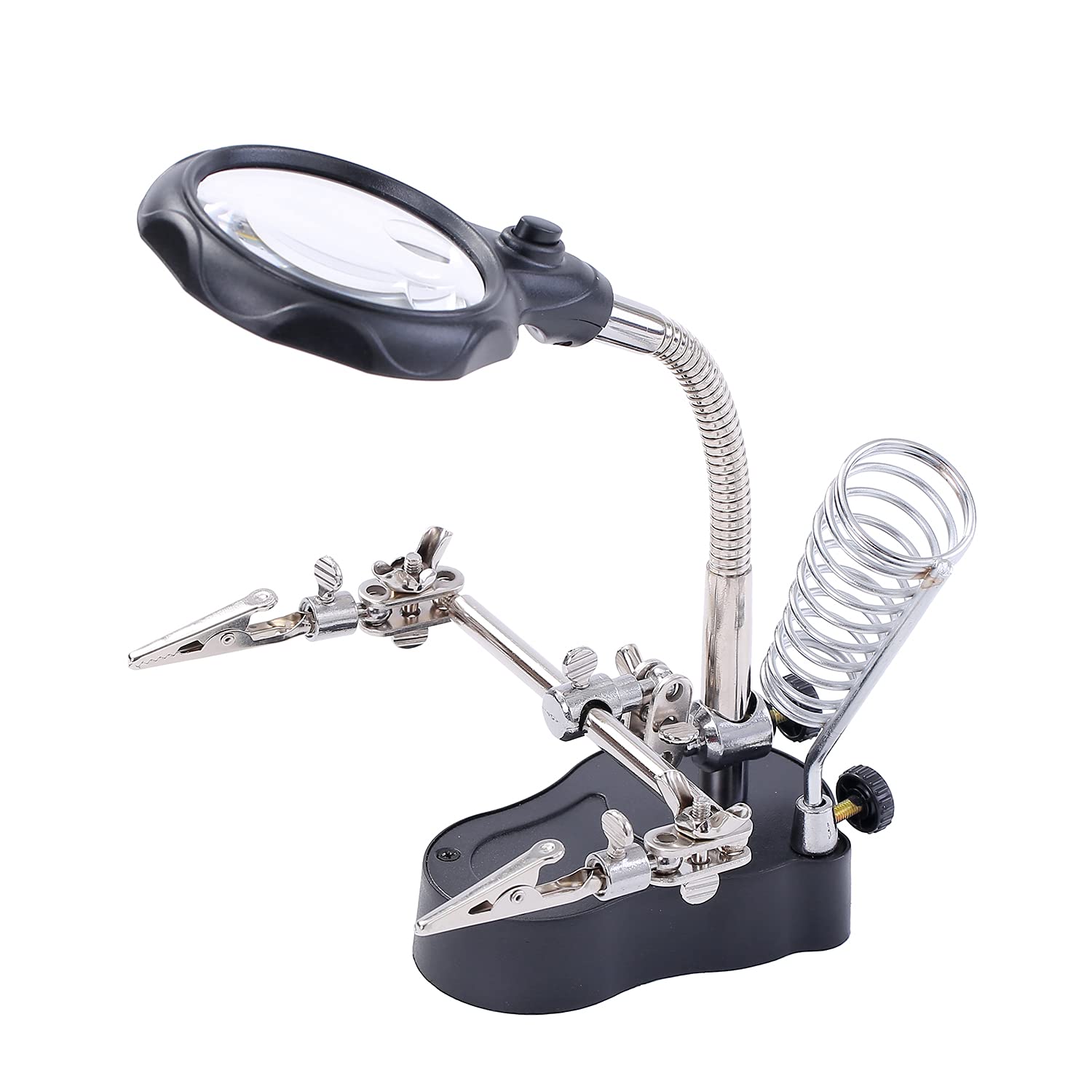 Loupe à Souder avec Lampe à LED, Loupe sur Support mains Libres Aider ...