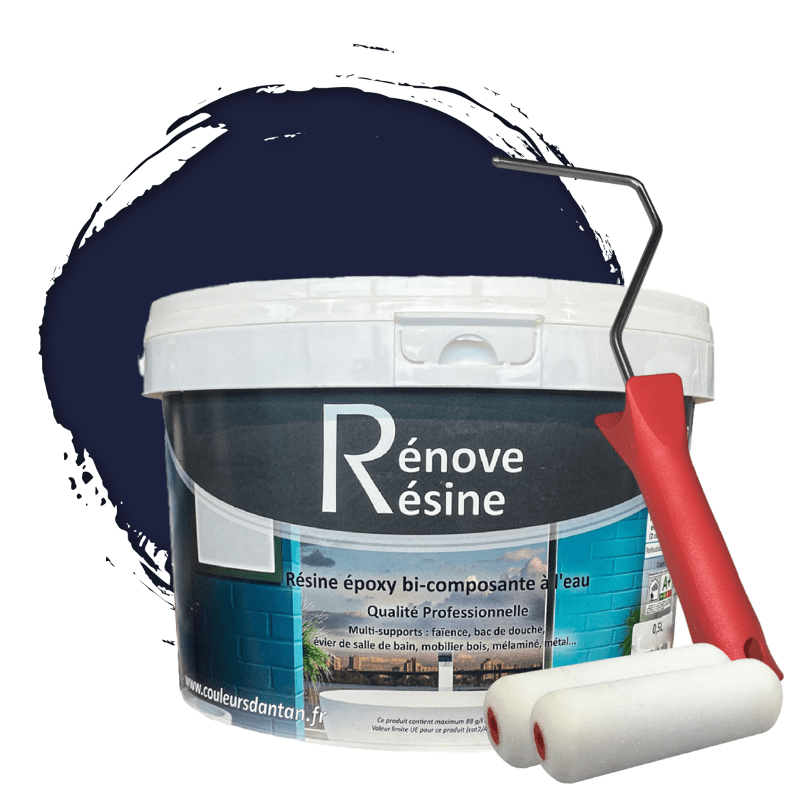 Peinture Résine multisupport Intérieur 0,5L - Faïence, Carrelage ...