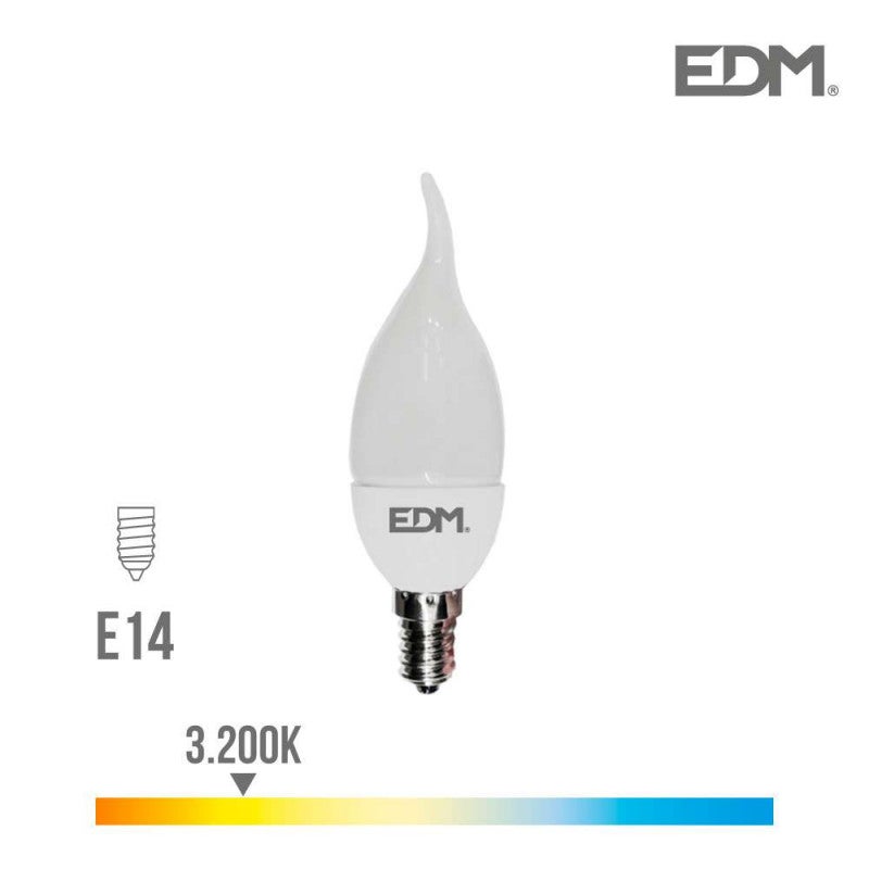 Ampoule LED E14 5W équivalent à 35W - Blanc Chaud 3200K | Leroy Merlin
